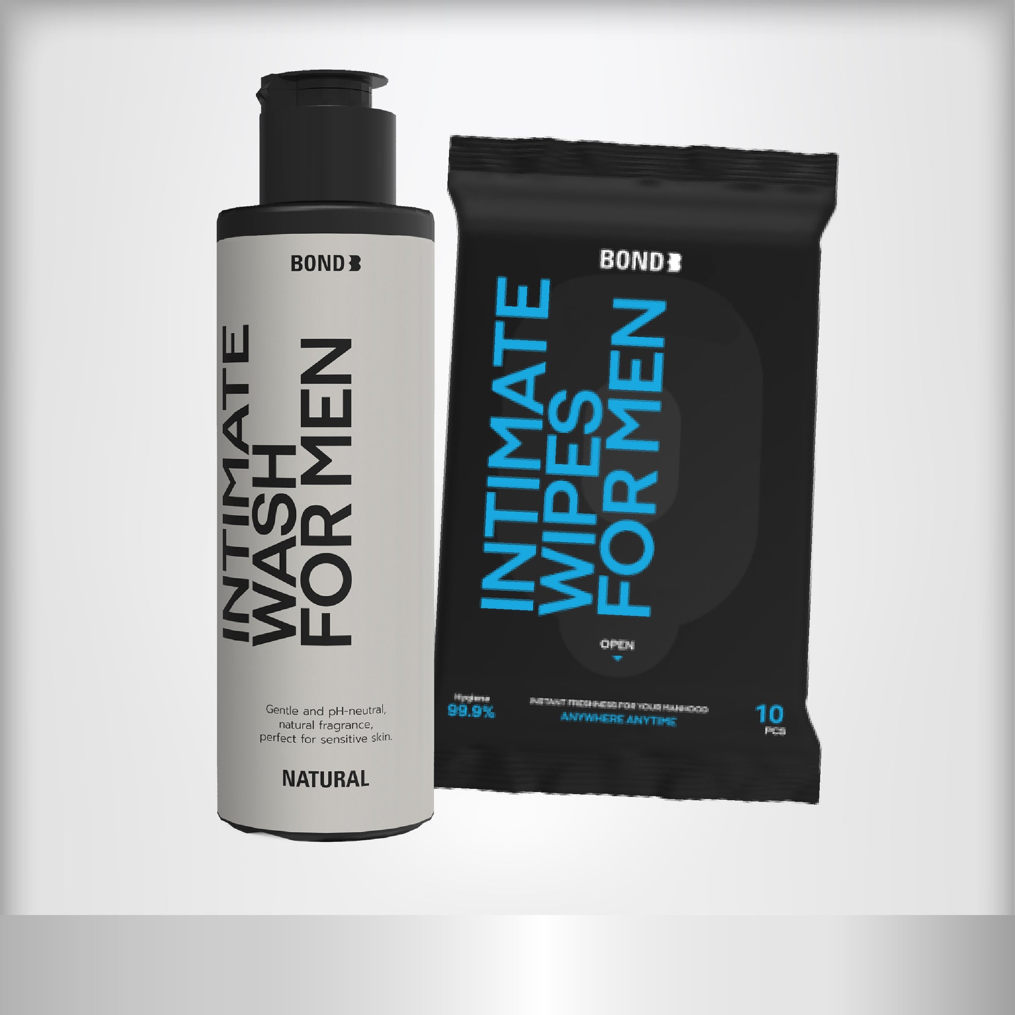 Bond Men's Intimate Wash130 ml.+ Bond Intimate Wipes 1 ห่อ – Bond Thailand